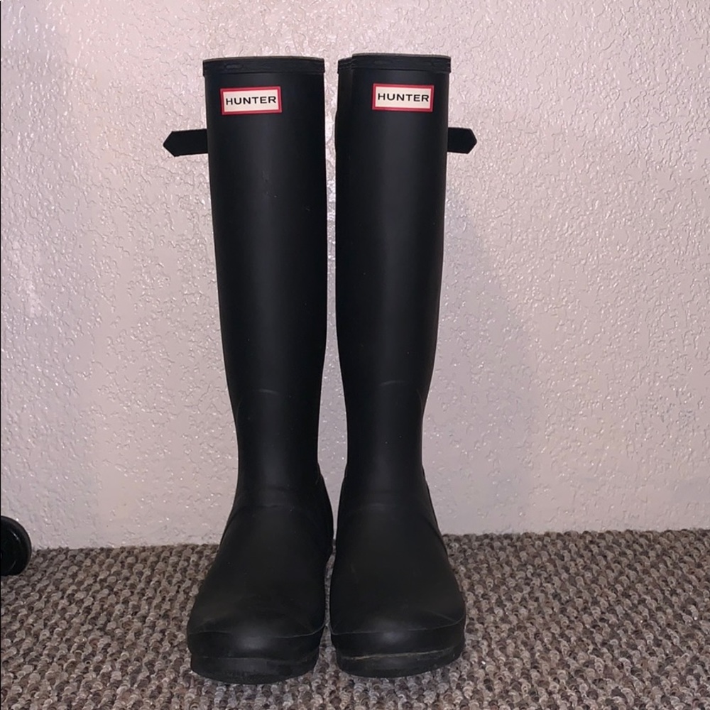 Womens Hunter Tall Rain Boots - Gem